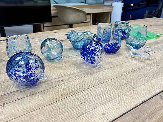 These blue beauties showcase the range possible in a single color family, from deep ocean to sky.