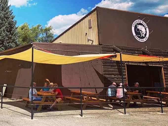 Smoking River Brewing Company serves up craft beer with a side of mountain views and genuine small-town friendliness.