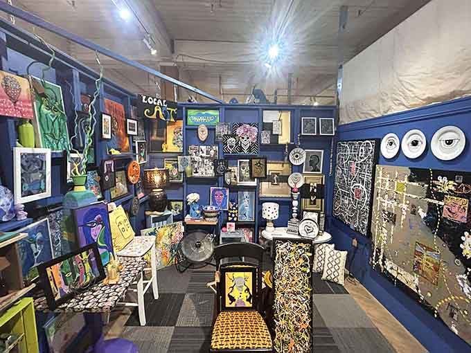 Local artists bringing color and creativity to walls that desperately need more personality than beige paint.