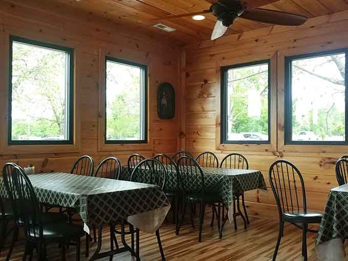 12. mildred's restaurant's seating from this side