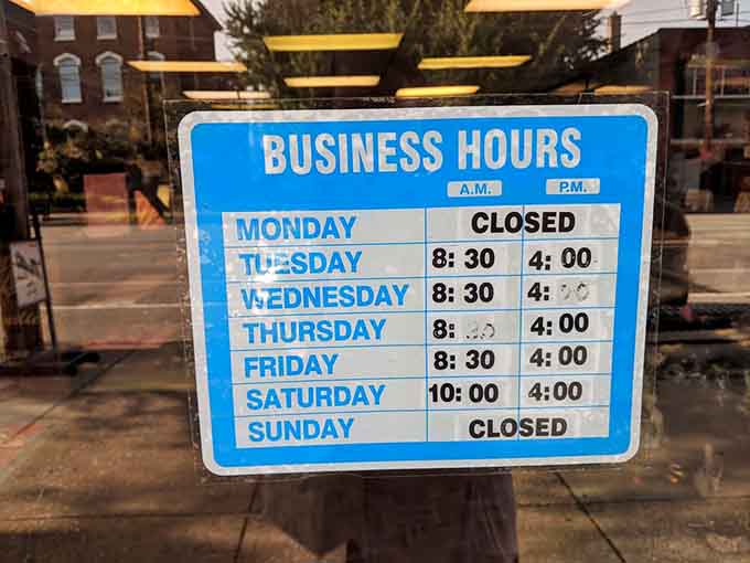 Traditional business hours that respect work-life balance while still giving you plenty of time to satisfy those inevitable midweek chocolate cravings throughout the week.