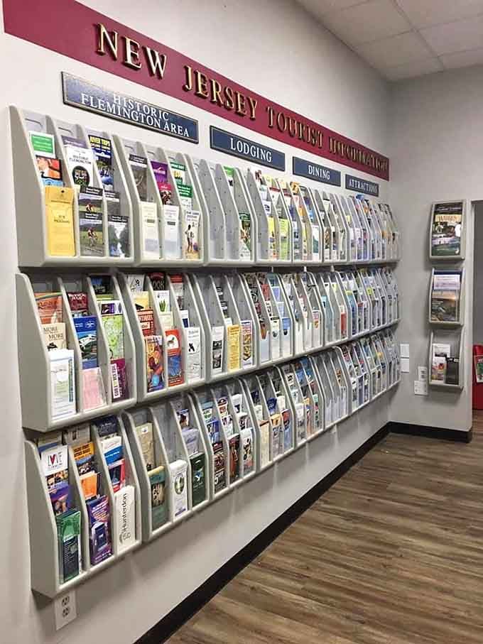 Tourist brochures organized better than most people's lives, offering every Flemington area adventure you never knew you needed to take.
