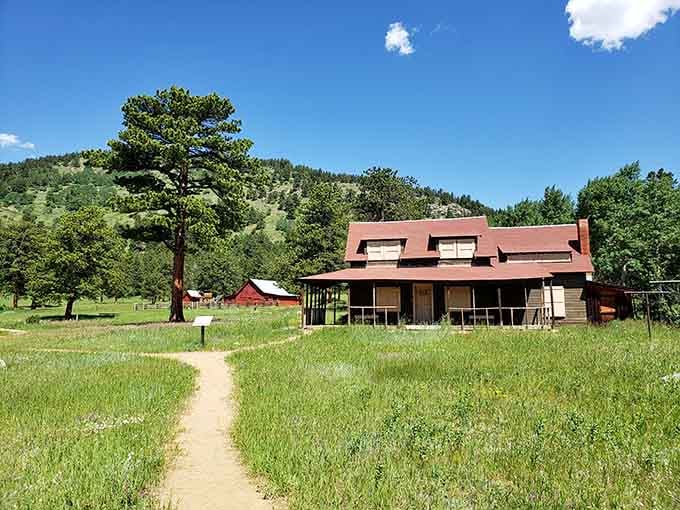 Caribou Ranch trails start here, where meadows meet mountains and your hiking boots find their happy place.