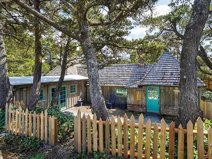 Charming cottages tucked among the pines offer that storybook coastal living experience you've been dreaming about since forever.