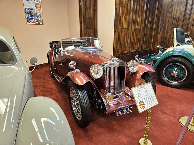 This classic MG roadster is small, sporty, and probably breaks down more often than your New Year's resolutions do.