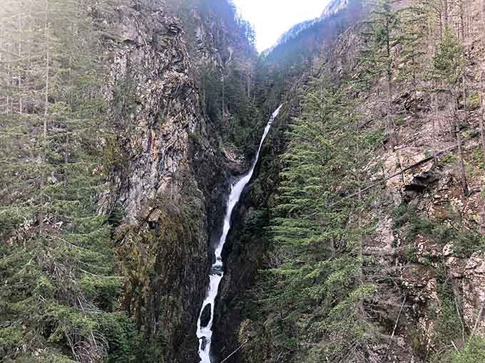 Waterfalls appear around corners like nature's way of saying, "Oh, you thought that last view was good?"