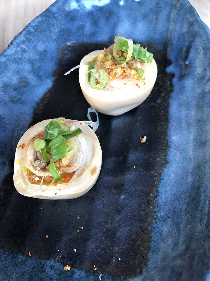 These ramen eggs are little flavor bombs waiting to explode with umami goodness in your very fortunate mouth.