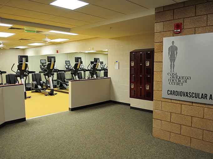 Cardiovascular equipment with a view, because watching pickleball matches makes treadmill time fly by faster.