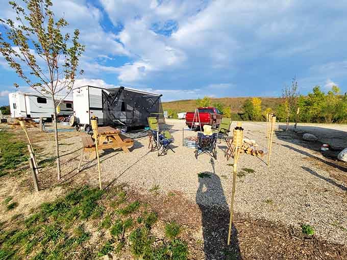 Even camping options exist nearby for those who want affordable adventures without driving halfway across the state first.