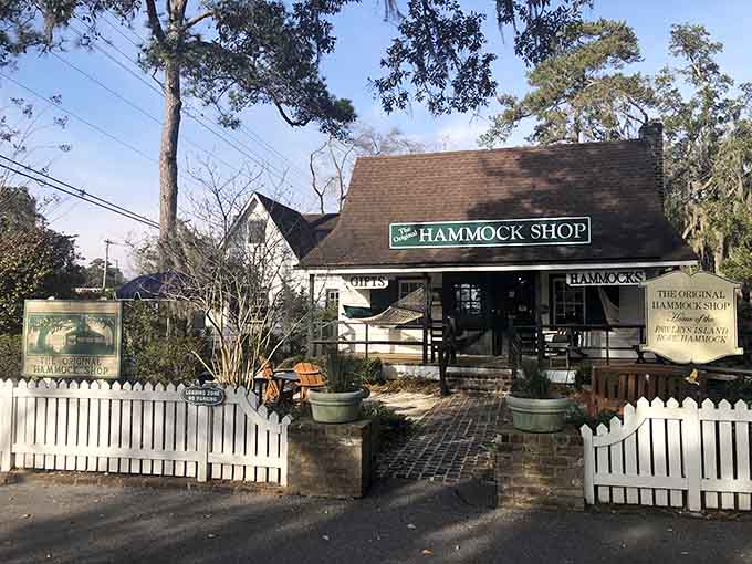 The Original Hammock Shop, where they've been perfecting the art of comfortable laziness for over a century now.
