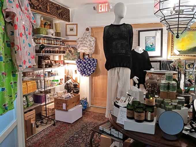 A treasure trove of local goods and beachy finds makes browsing here almost as fun as eating.