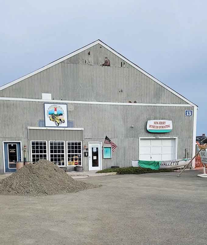 The vintage automobile museum celebrates classic rides in a building with equally nostalgic appeal and charm.