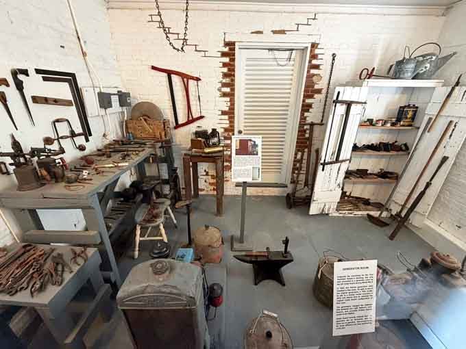 The Generator Room showcases the behind-the-scenes technology that kept this beacon burning through countless stormy nights.