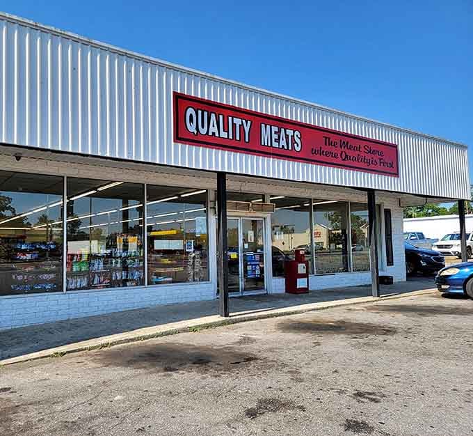 Quality Discount Meats represents the kind of local butcher shop that Amazon can't quite replicate yet.