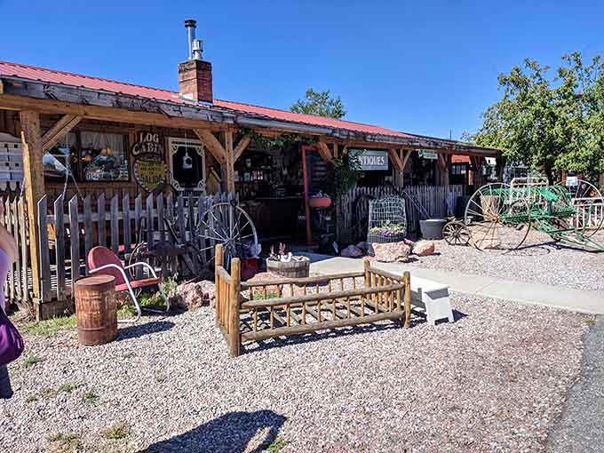 Antique shops filled with treasures that remind you your old stuff might actually be worth something.
