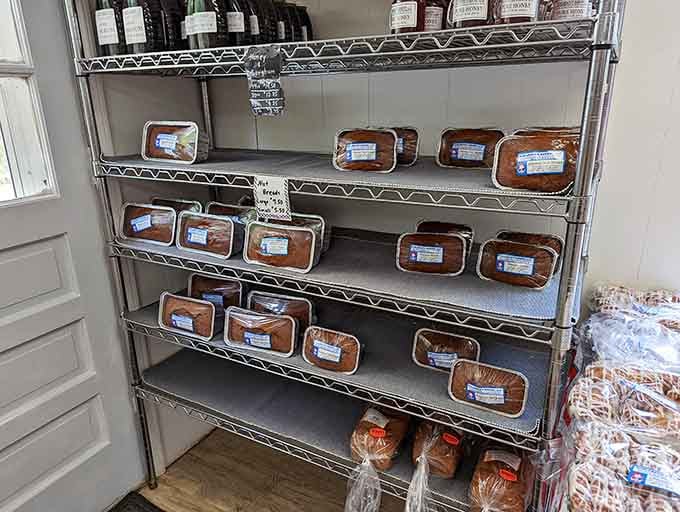Nut breads wrapped and ready, perfect for gifting or keeping entirely to yourself without judgment.