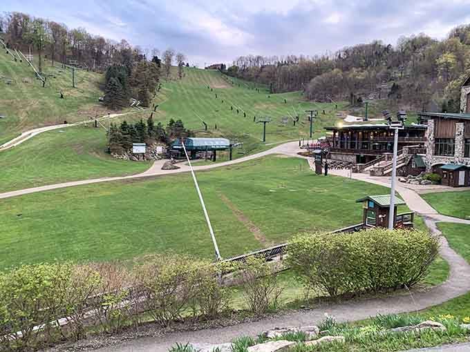 The mountain reveals its full personality here, with slopes ready for action in any season you choose.