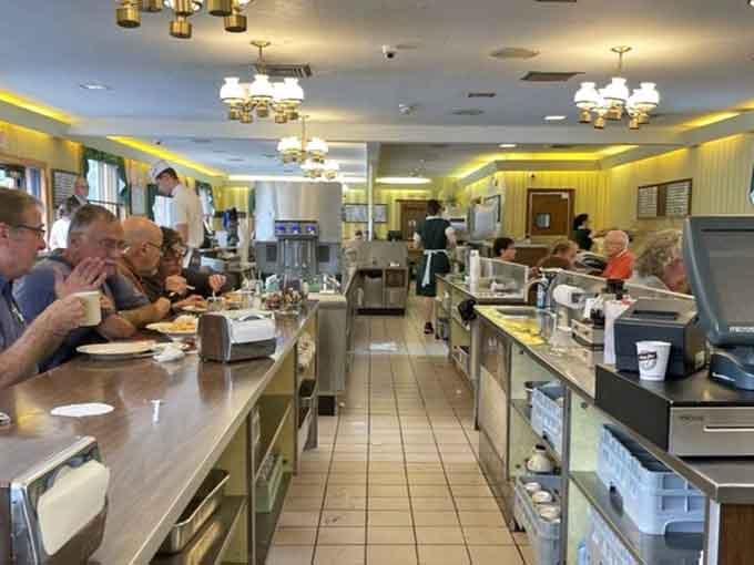 Counter service where you can watch the magic happen, burgers sizzling and cheese edges crisping to perfection.
