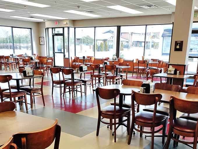 Multiple dining areas mean you'll always find your perfect spot to contemplate life's delicious mysteries and meanings.