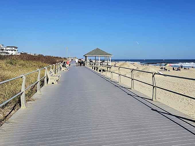 This boardwalk was built for contemplation, not carnival rides, and that's exactly what makes it perfect.
