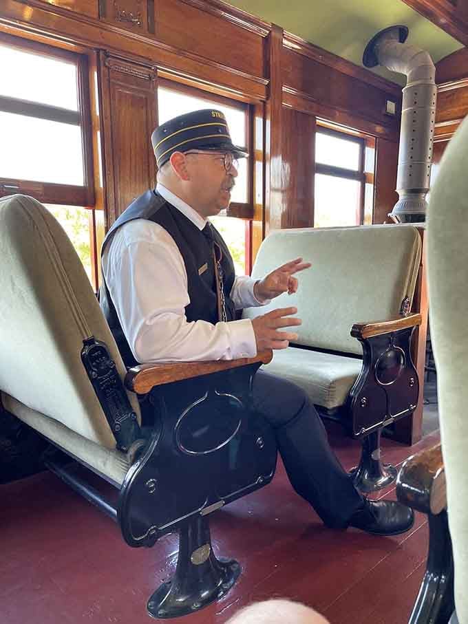 Knowledgeable staff in period-appropriate uniforms share their genuine passion for railroad history with every curious visitor.