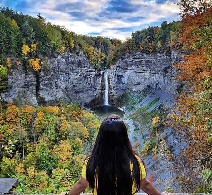 Sometimes the best view requires you to stop, breathe, and just take it all in completely.