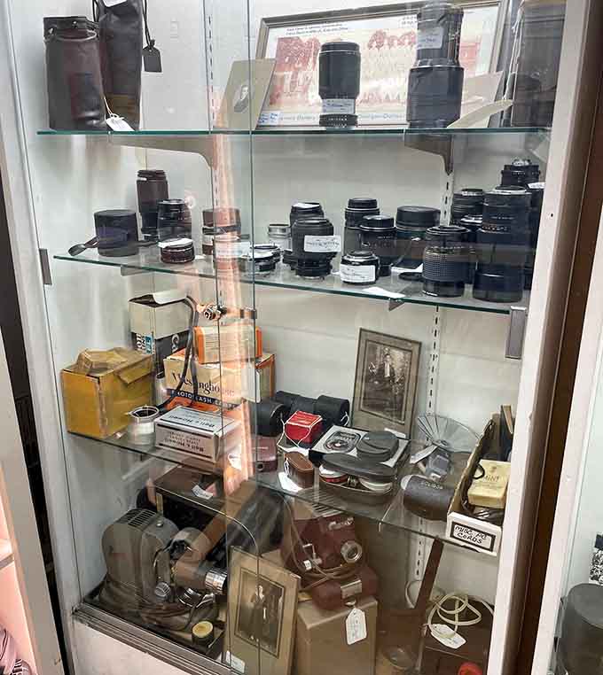 Camera lenses that captured weddings, birthdays, and everyday moments before smartphones made everyone a photographer overnight.