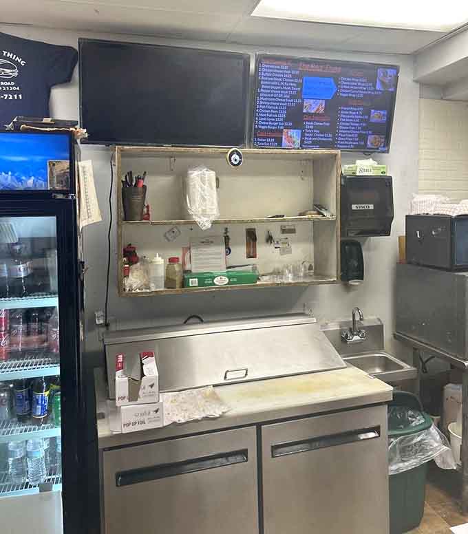 This is where the transformation happens&mdash;raw ingredients become the sandwiches people drive across town for regularly.