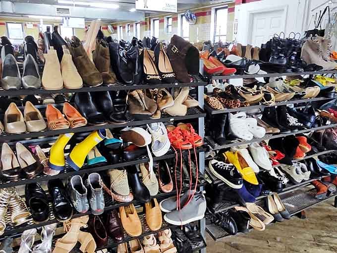 From stilettos to sneakers, this shoe collection rivals Carrie Bradshaw's closet without the credit card debt and regret.