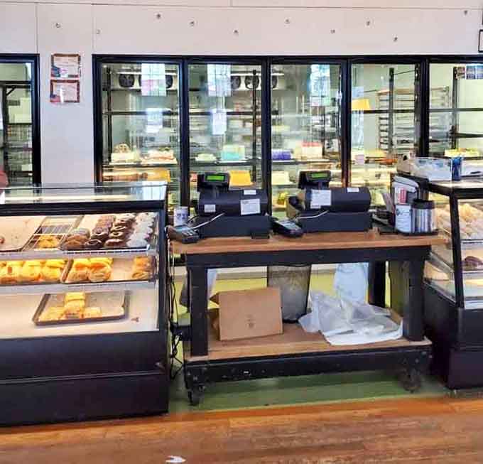 The counter where dreams come true and willpower goes to die, surrounded by temptation in its most delicious forms.