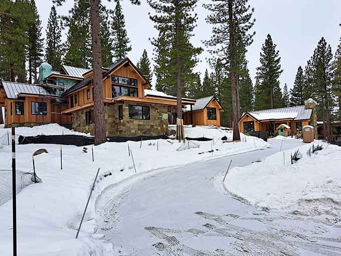 Winter transforms neighborhoods into scenes so picturesque, you'll suspect the snow was placed there by set designers.