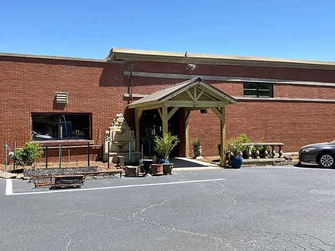 Old Mill Market Square displays vintage finds that spark memories and conversations about the good old days.