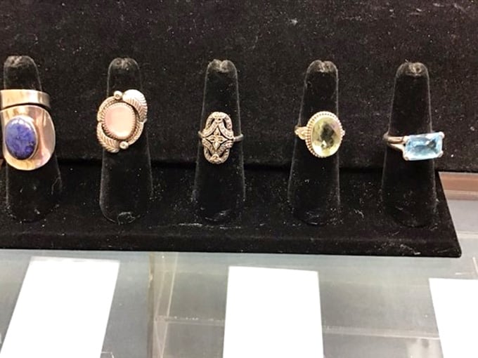 Vintage rings offering sparkle and history at prices that won't make your wallet weep uncontrollably tonight.