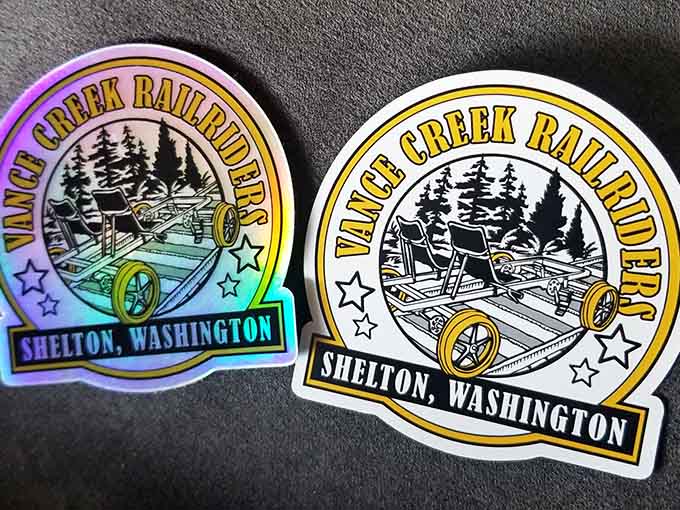 Take home a souvenir that'll make everyone ask, "Wait, you did what on railroad tracks?"