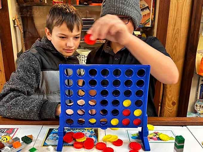 Connect Four: the game that taught us strategic thinking and that gravity always wins eventually.