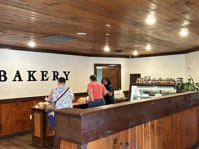 The bakery counter where magic happens daily. Step up, place your order, and prepare for pure bliss.