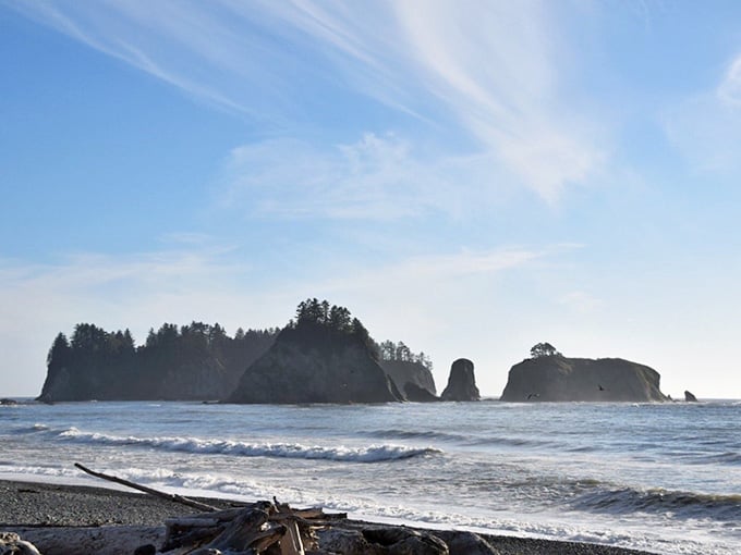Those iconic sea stacks emerge from crashing waves like something from a fantasy novel&mdash;Middle Earth meets the Pacific Coast.