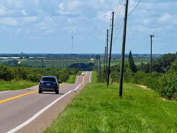 Those gentle hills ahead prove Florida isn't completely flat, despite what your geography teacher might have said.