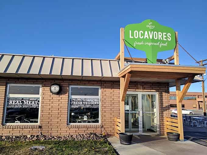 Locavores serves fresh food that actually comes from nearby farms, not just marketing departments.