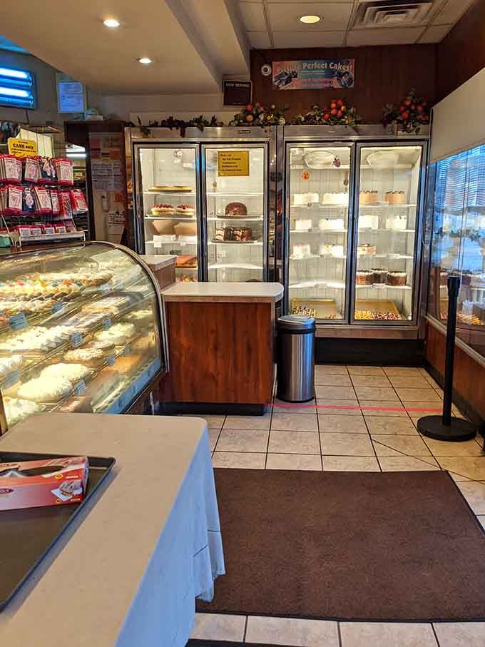 Those refrigerated cases hold cakes for every celebration, from Tuesday afternoon to your fanciest special occasions.