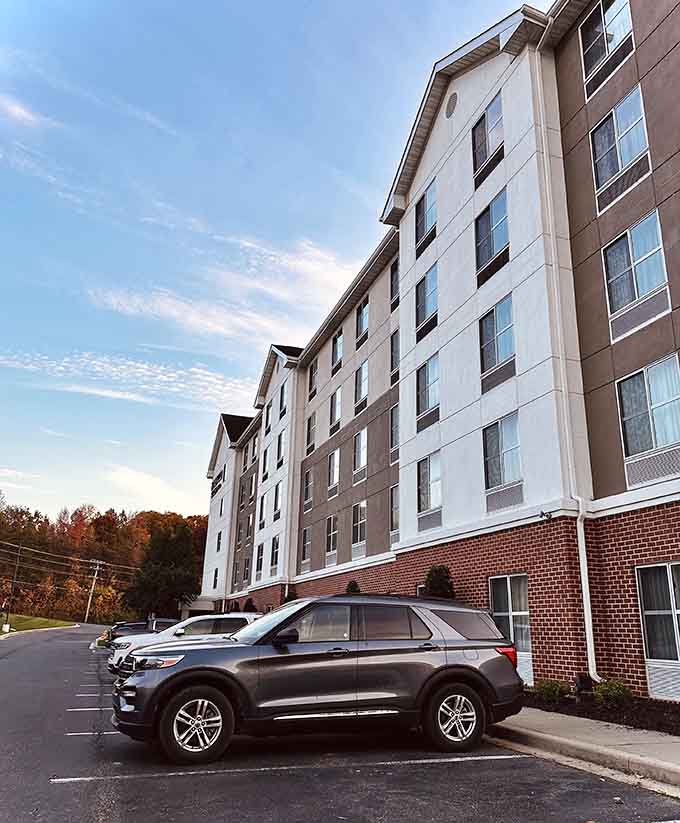 Comfortable accommodations mean visitors can experience Bel Air's charm without rushing back home before sunset hits.