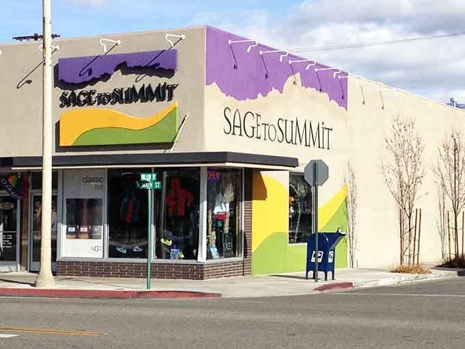 Sage to Summit outfits adventurers with colorful gear for conquering the Eastern Sierra's endless outdoor playground opportunities.
