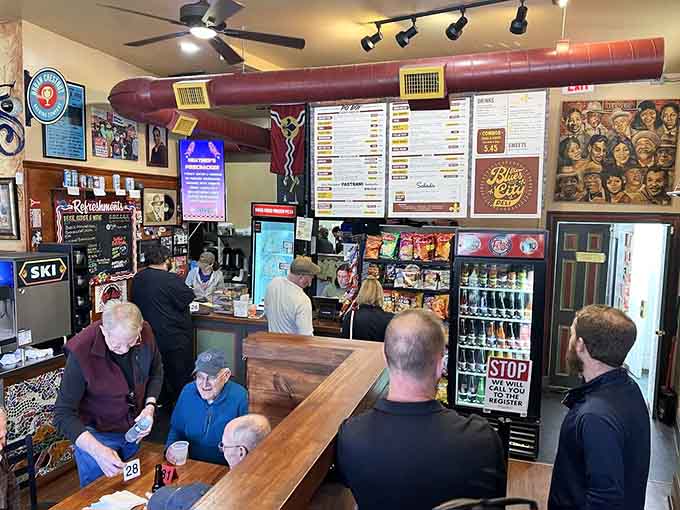 The order counter where dreams are made and hunger meets its match, one sandwich at a time.