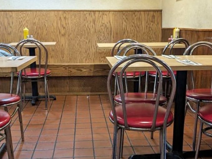 Simple seating that's hosted more happy meals than a certain clown could ever dream of serving.