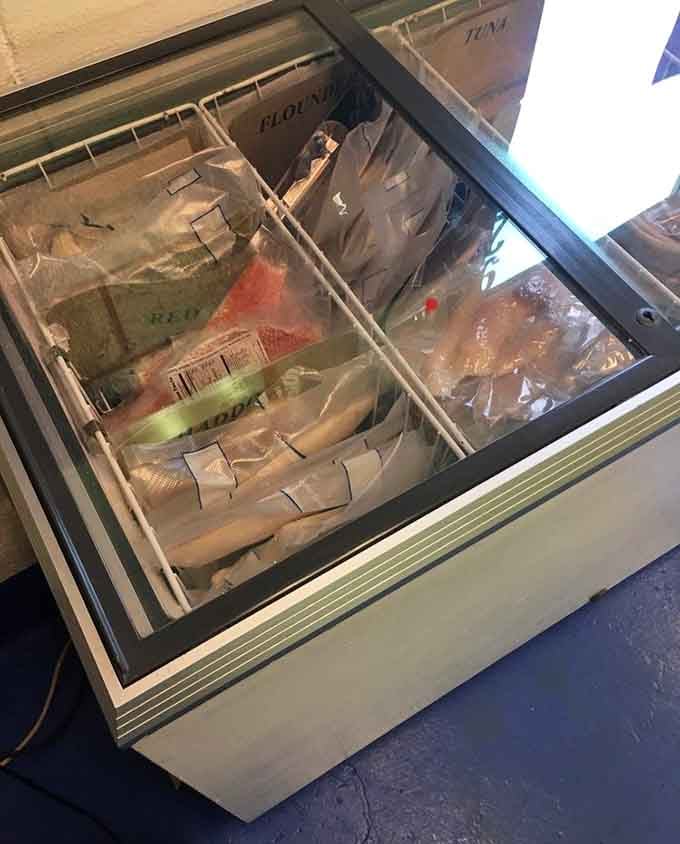 Frozen seafood ready to take home, because sometimes you need Charlie's quality on your own schedule.