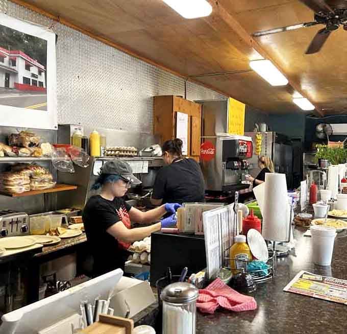 Hardworking hands making your meal with care&mdash;because good food requires both skill and genuine heart every time.