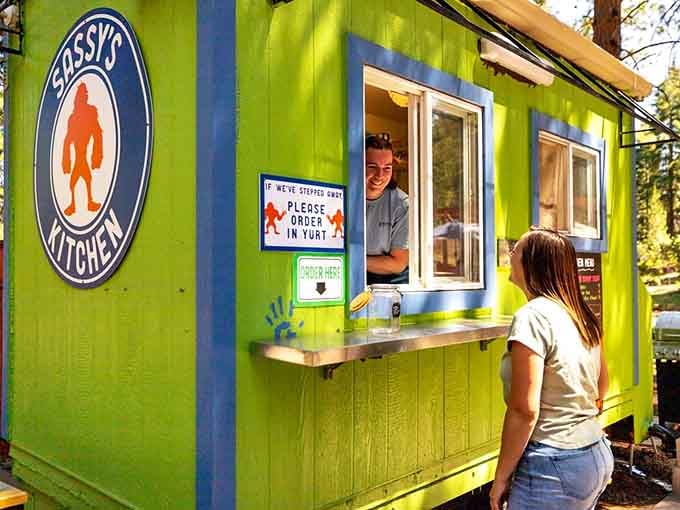 Sassy's Kitchen serves up fuel for your adventures because flying through trees works up quite an appetite, naturally.