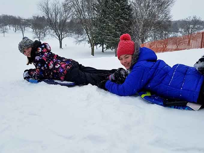 Sledding hills that deliver childhood thrills, proving winter fun doesn't need fancy equipment or expensive tickets.