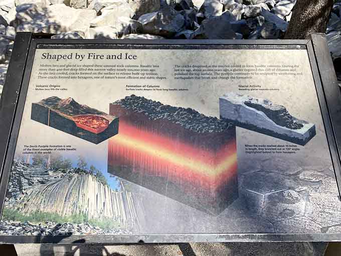 Educational displays explain how fire and ice collaborated over millennia to create these extraordinary formations you're about to witness.