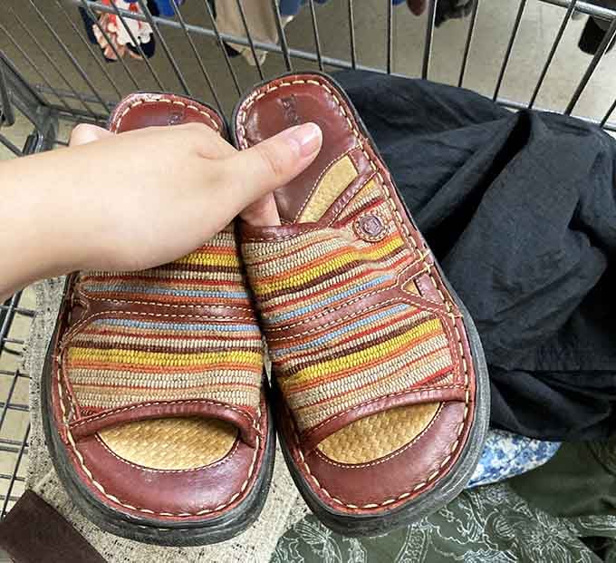 Colorful, sturdy, and full of character. These sandals have stories to tell and miles left to go.